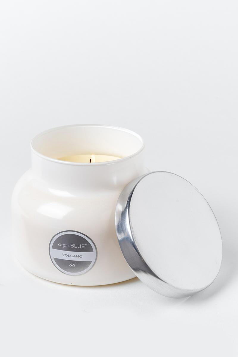 Capri Blue Signature White 19oz Jar - Volcano – Narcissus Tallahassee